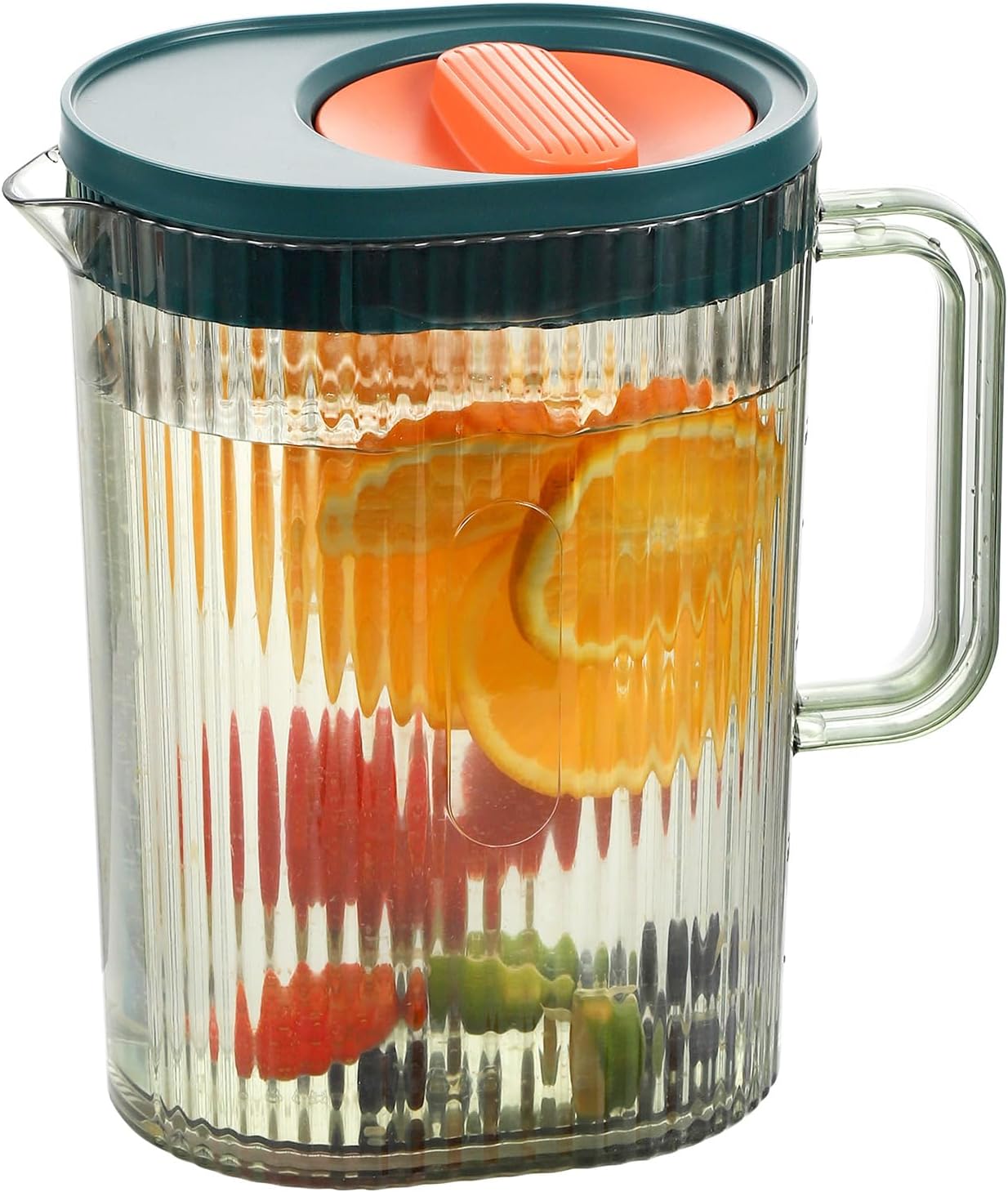 Amazon.com: RAMFIYN Pitcher with Lid 2200ml/67oz Cold Brew Pitcher for ...