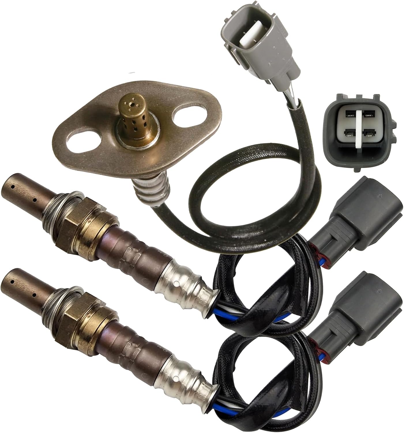 Amazon.com: Dropwater 2 Pcs Upper O2 Sensors and 1 Pcs Lower O2 Sensor ...