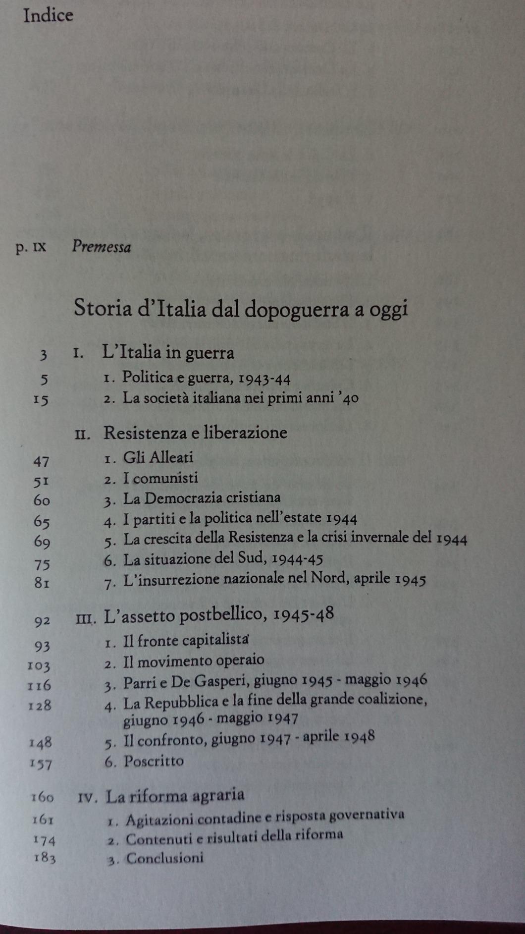 Storia d'Italia dal dopoguerra a oggi : Ginsborg, Paul, Perini, Sandro ...