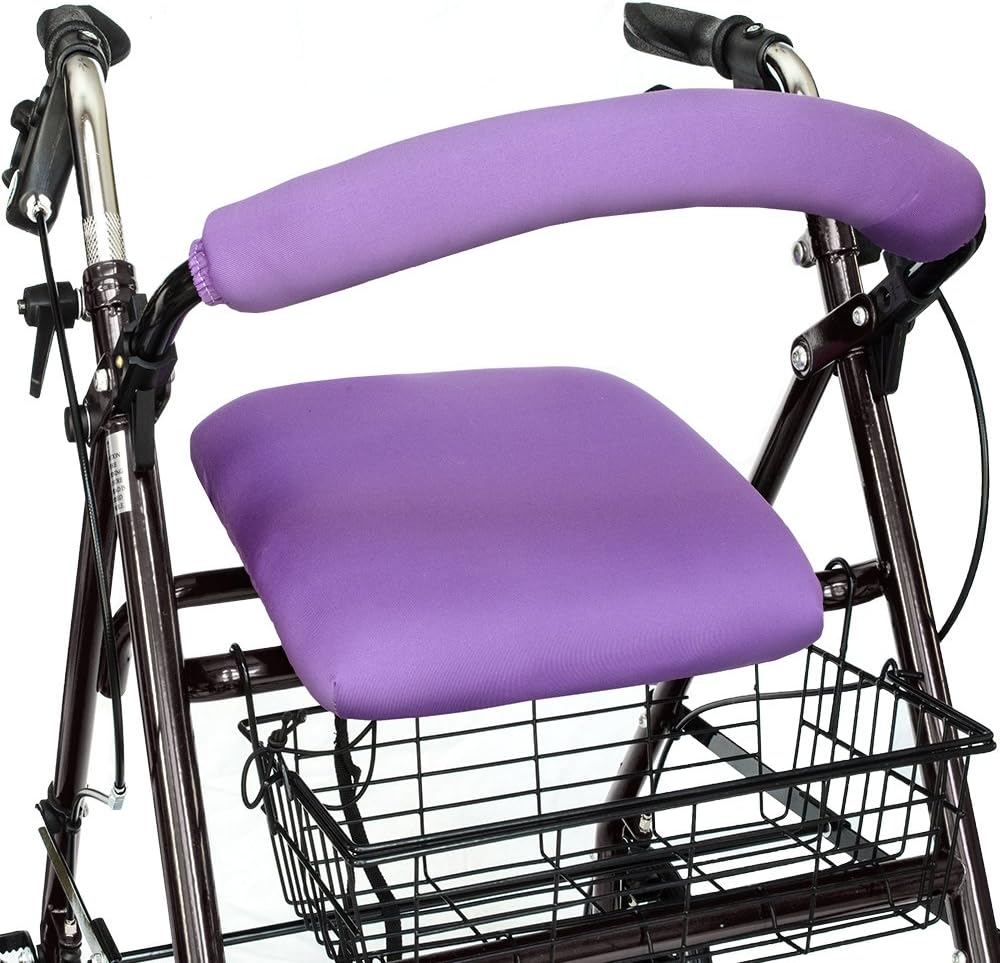 Amazon.com: Top Glides "Playful Purple" Universal Rollator Walker Seat ...