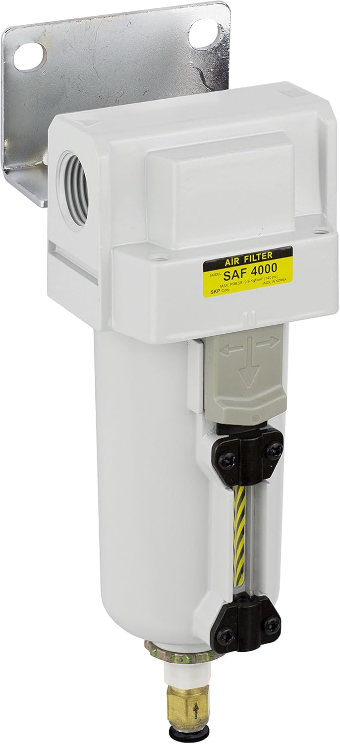 PneumaticPlus SAF4000M-N04BD-MEP Compressed Air Particulate Filter 1/2 ...