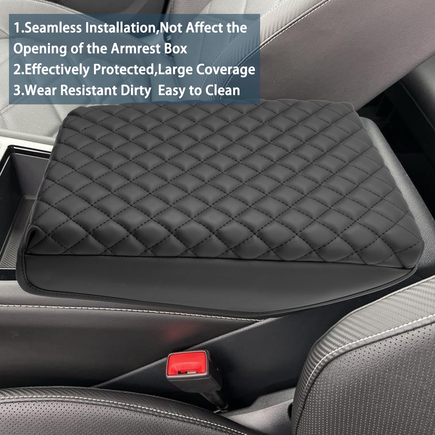 SXCY For 2024 2025 VW Atlas Armrest Cover For Volkswagen Atlas 2024 ...
