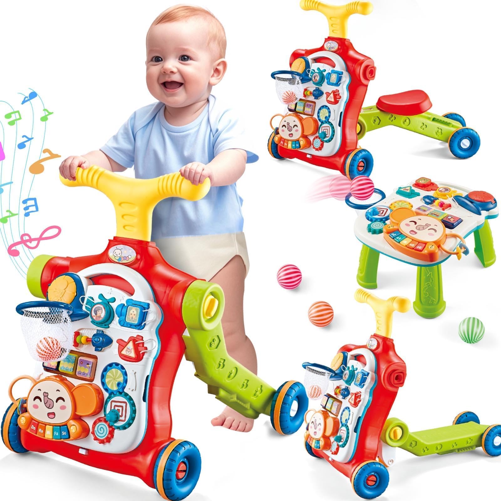 Amazon.com: Vtech 505603 Baby Walker, Multi-Coloured : Toys & Games