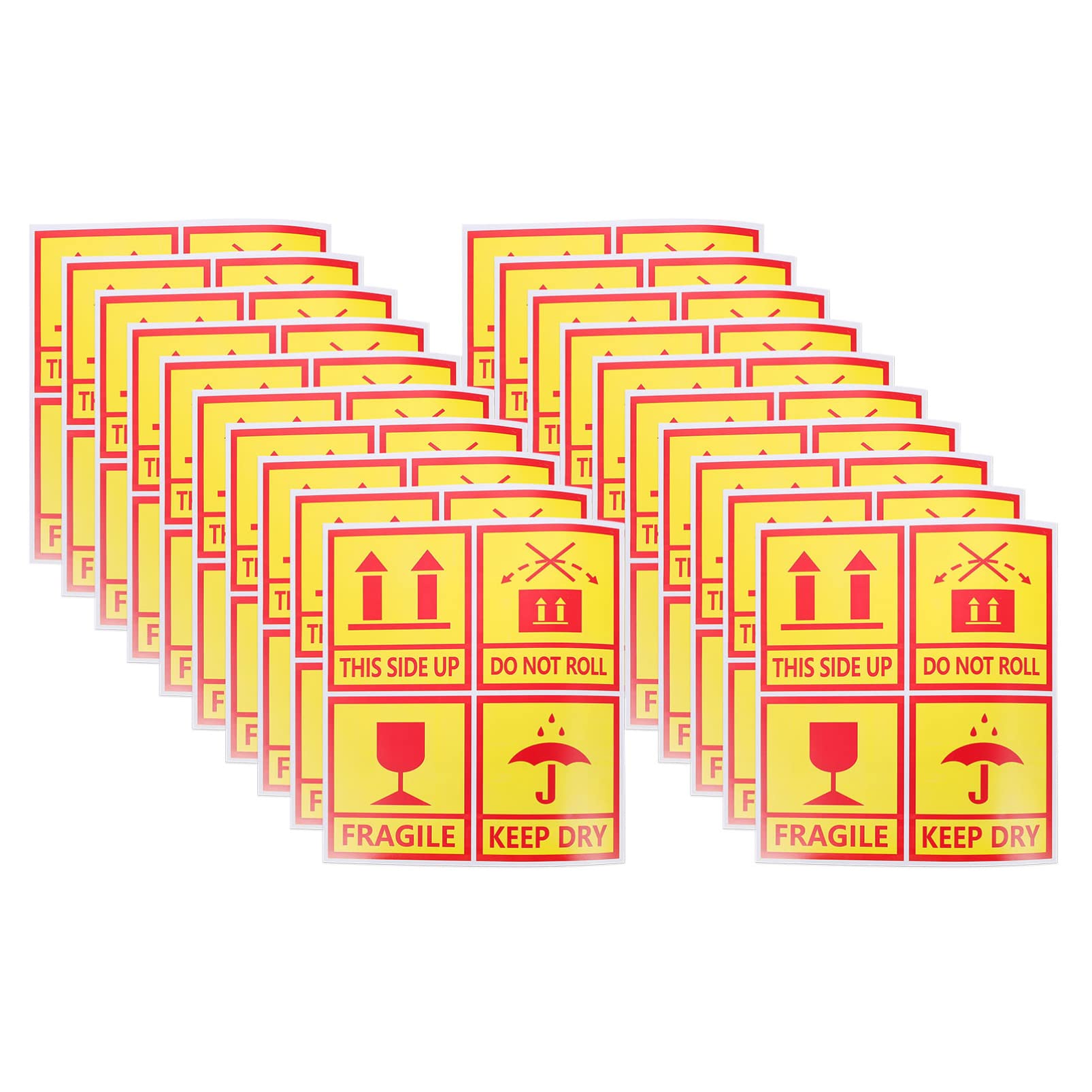 Buy TEHAUX 20 Pcs Fragile Stickers Please Handle with Care- Fragile ...