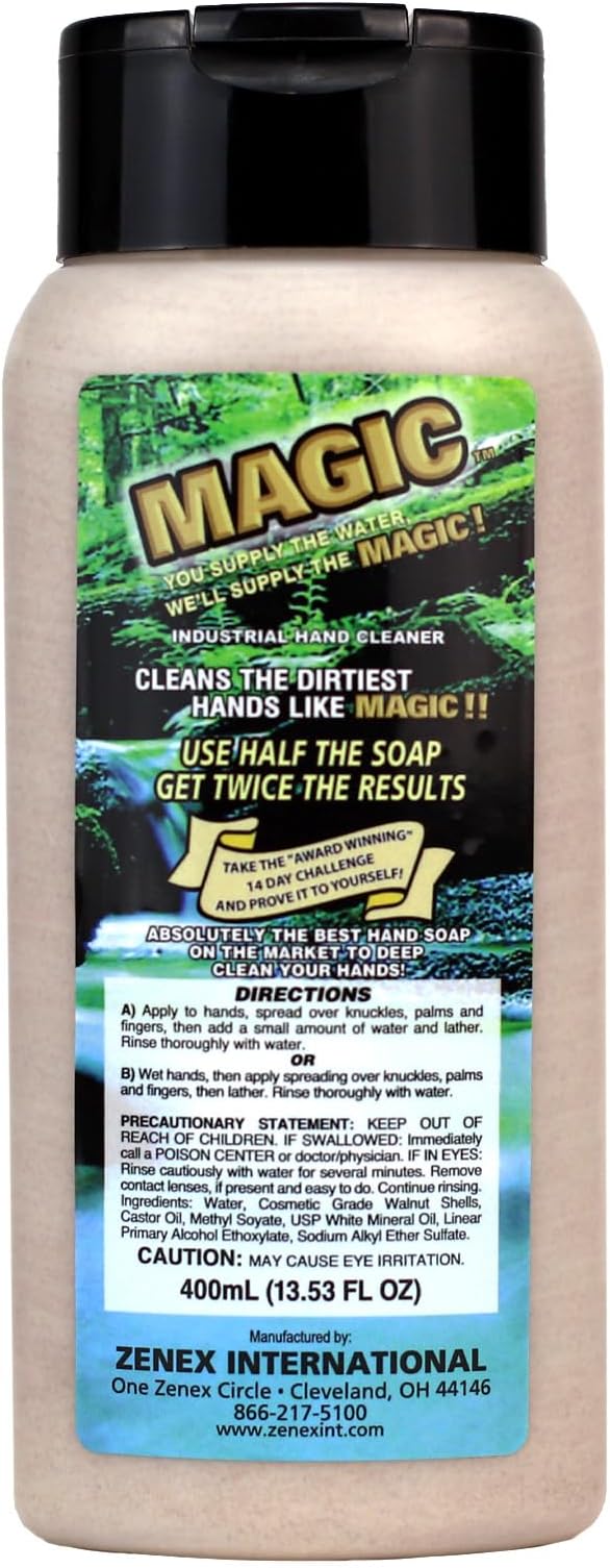 Amazon.com : Zolex Walnut Hand Scrub for Hard Working Hands | Stain ...