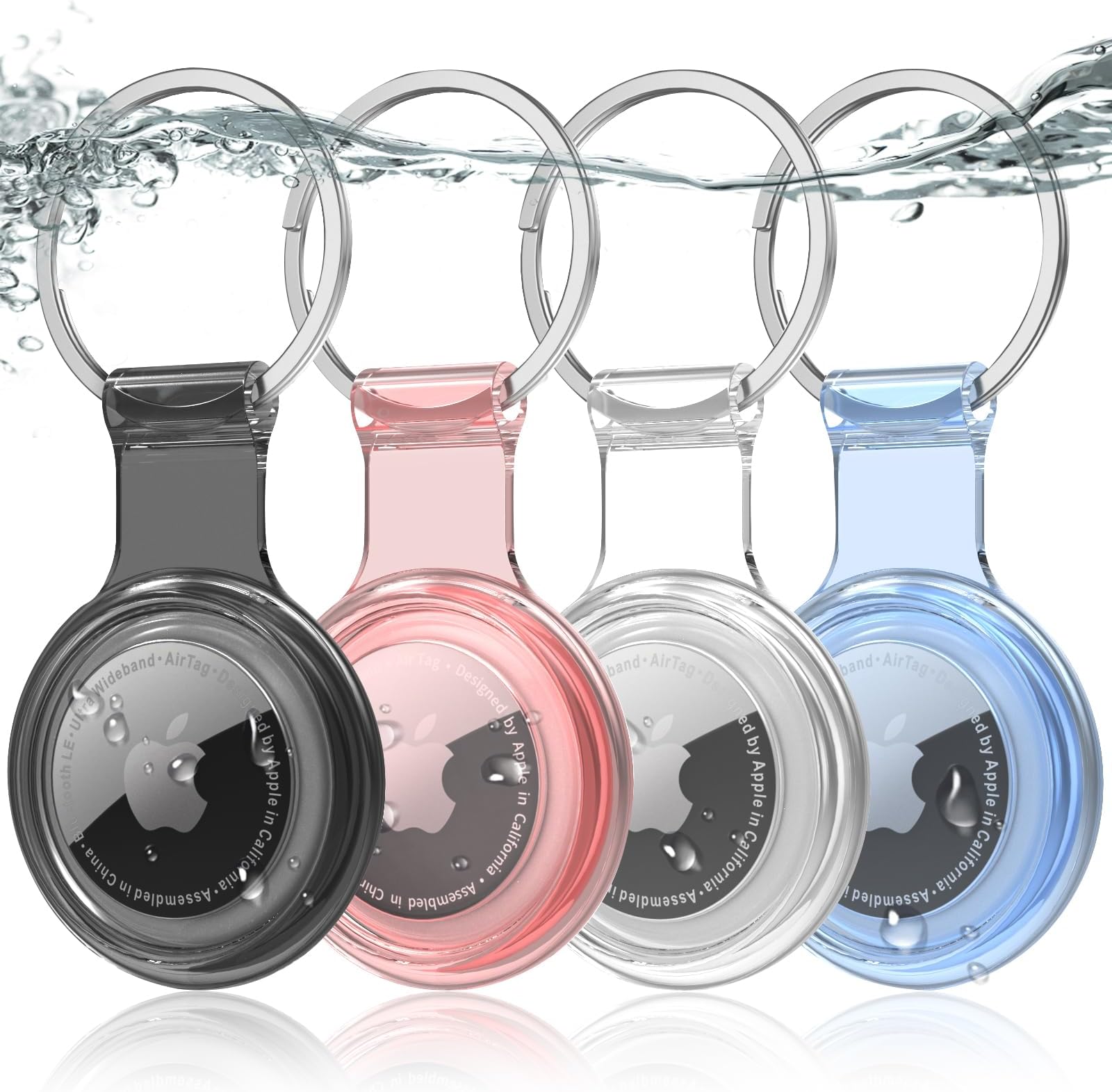 Amazon.com: PROfezzion 2-Pack Secure AirTag Holder Air Tag Case with ...