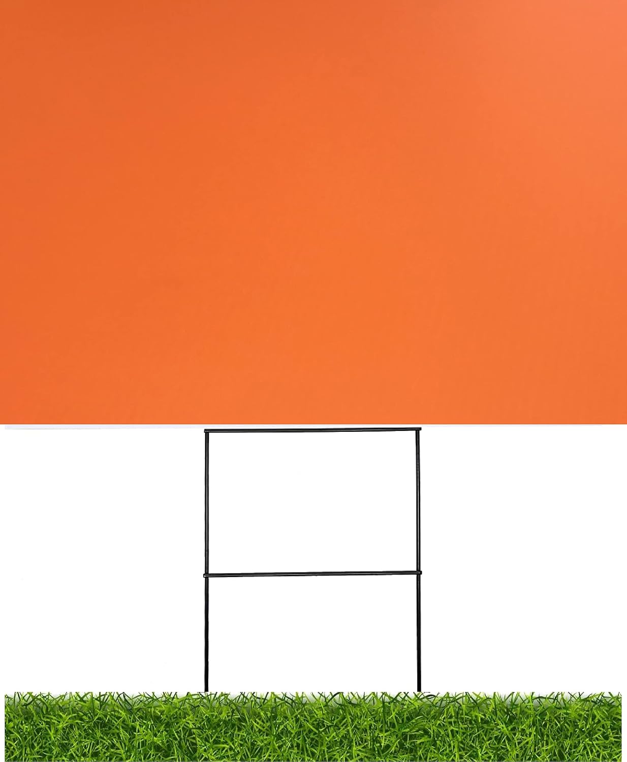 Amazon.com: 2 Pack Orange Sign Board 18 X 24 inch x 4 MM Corrugated ...