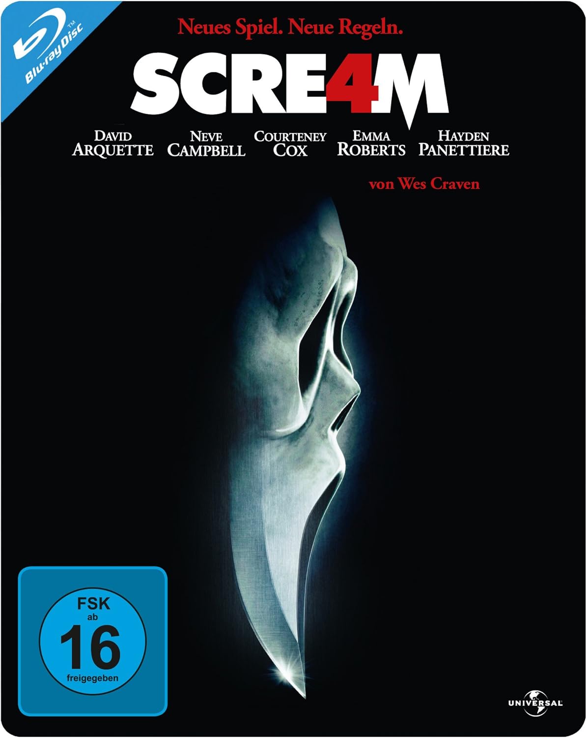 Scream 4 [Blu-ray]: Amazon.co.uk: Hale, Lucy, Grimes, Shenae, Bell ...