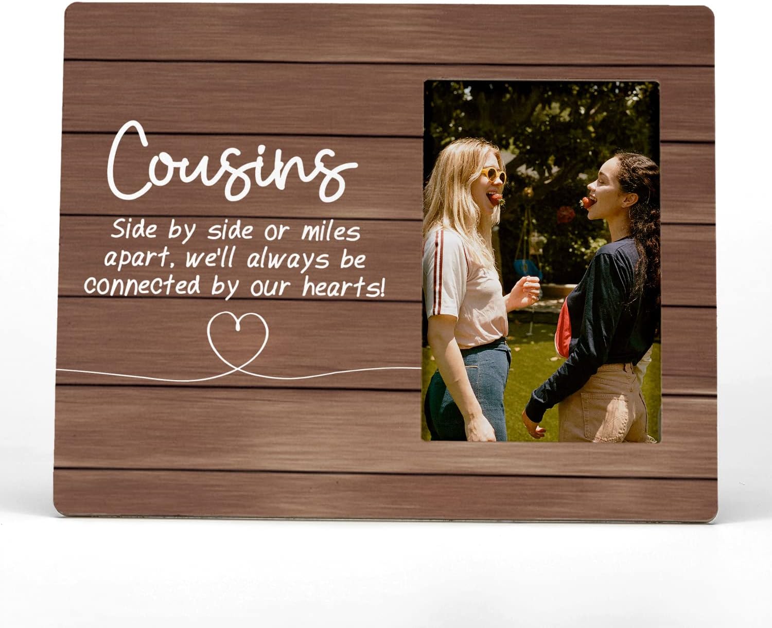 Amazon.com - Malden International Designs 4x6 or 5x7 Cousins Distressed ...