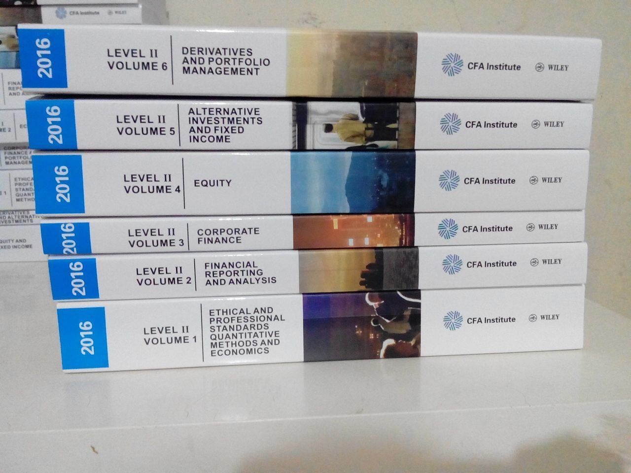 2016 CFA Level 2 Wiley Official Curriculum Textbook Volume 1-6: unknown ...