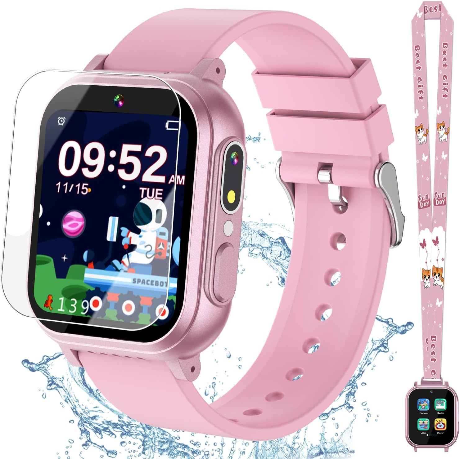 Amazon.com: Kids Watches for Girls Ages 5-10 with Dual Cameras ...