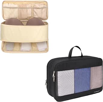 Amazon.com | Cambond Double Sided Compression Packing Cubes Travel ...