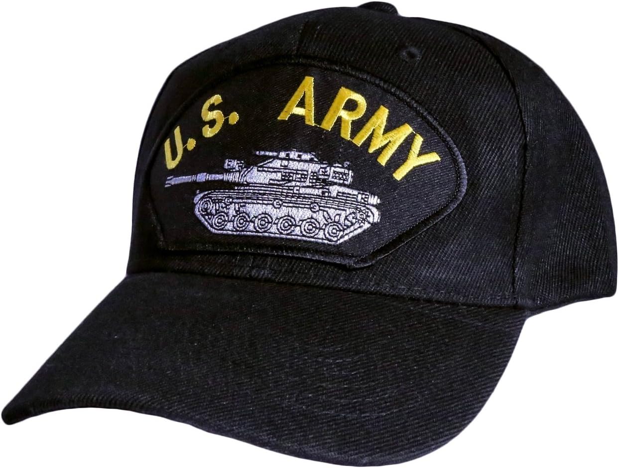 Amazon.com: Military Productions US Army Tank Cap : Sports & Outdoors