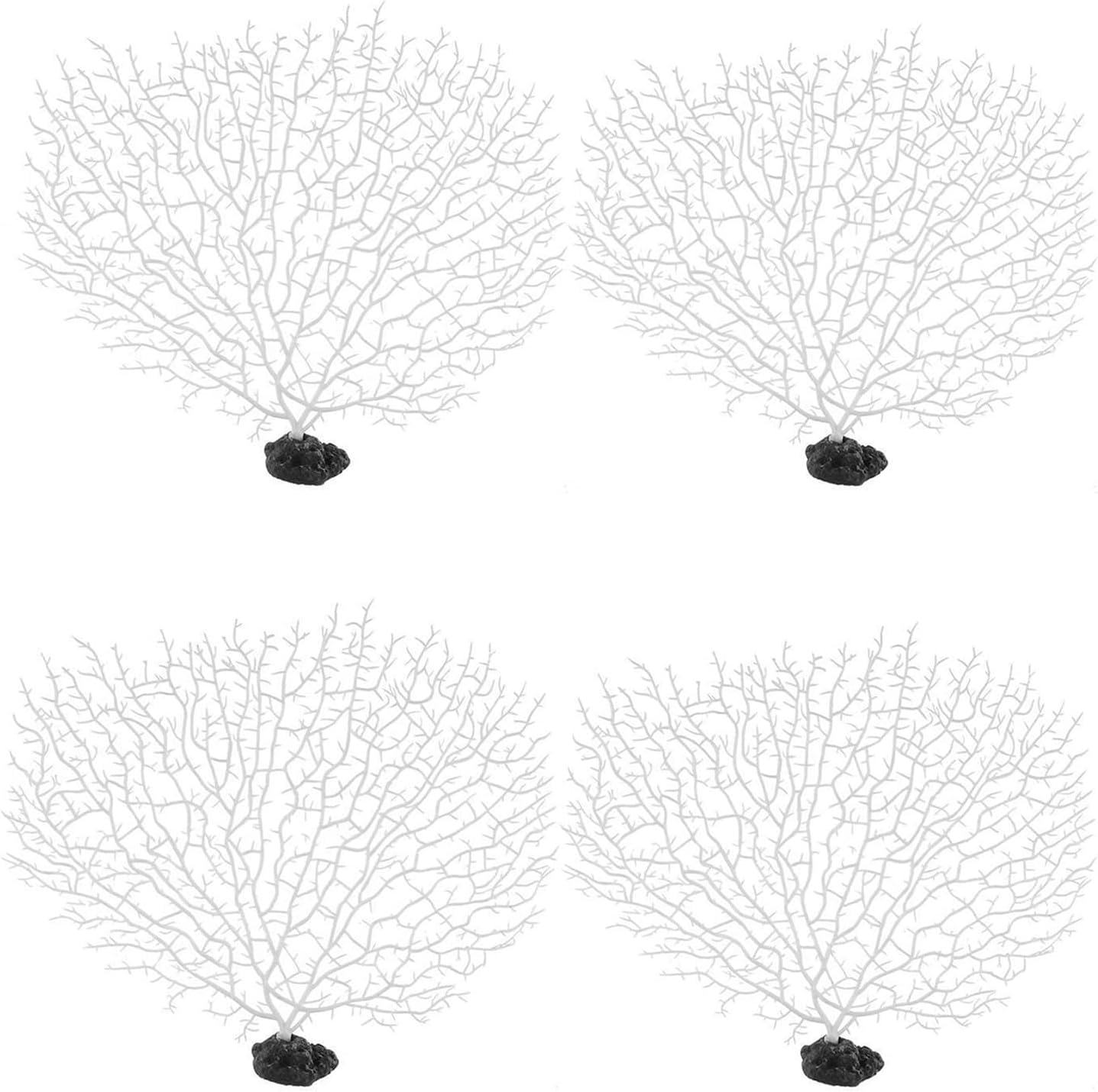Amazon.com: Tfwadmx Large Artificial Coral Plant Sea Fan Coral Decor ...