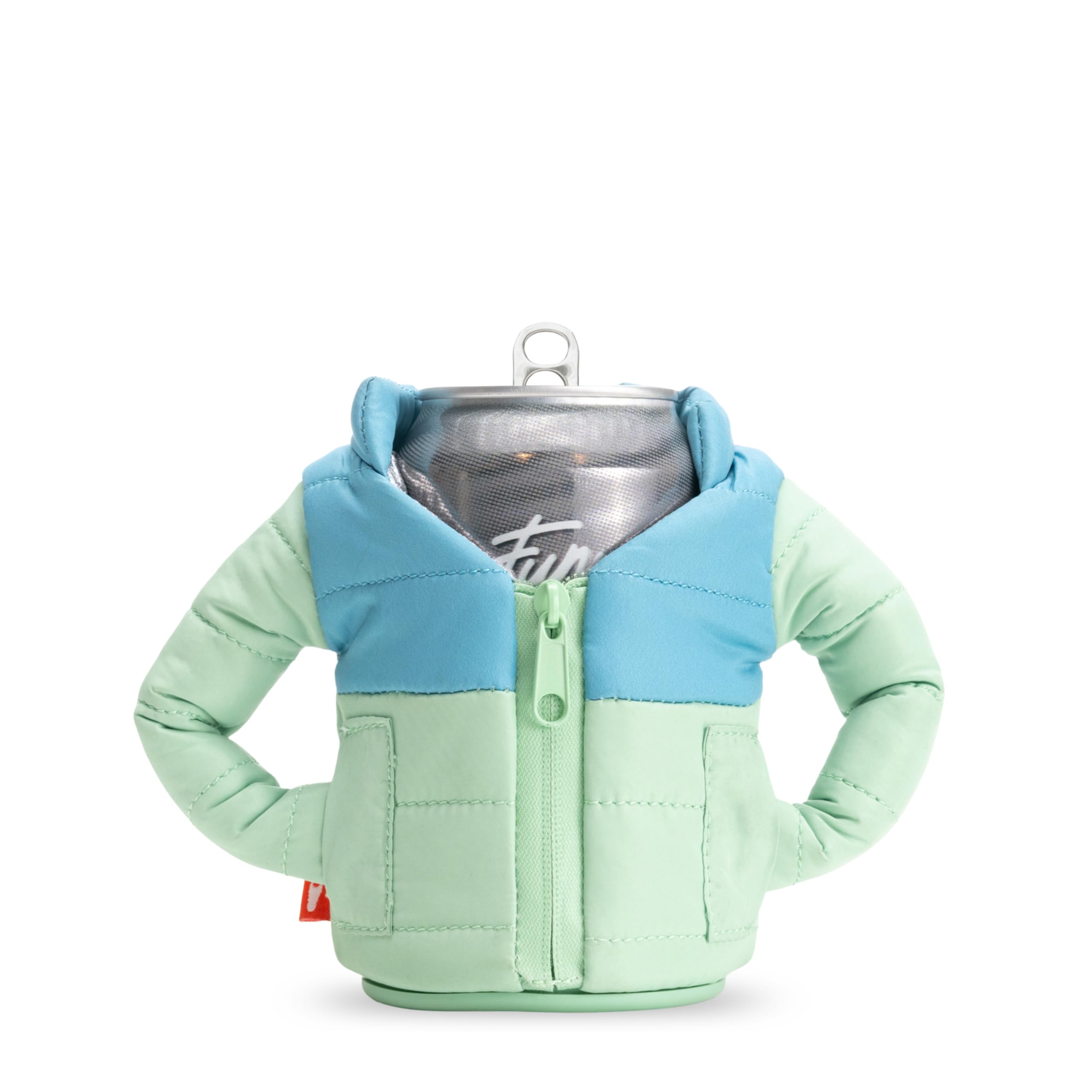 Amazon.com: Puffin - The Puffy Jacket - Insulated 12 oz Can Cooler I ...