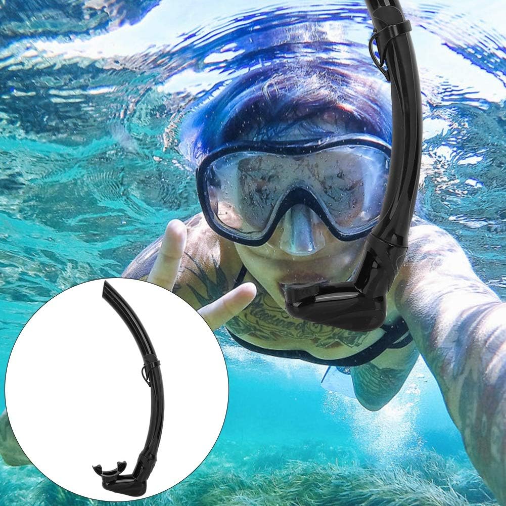 Tbest All Wet Snorkel Swimming Front Breathing Tube Training ...