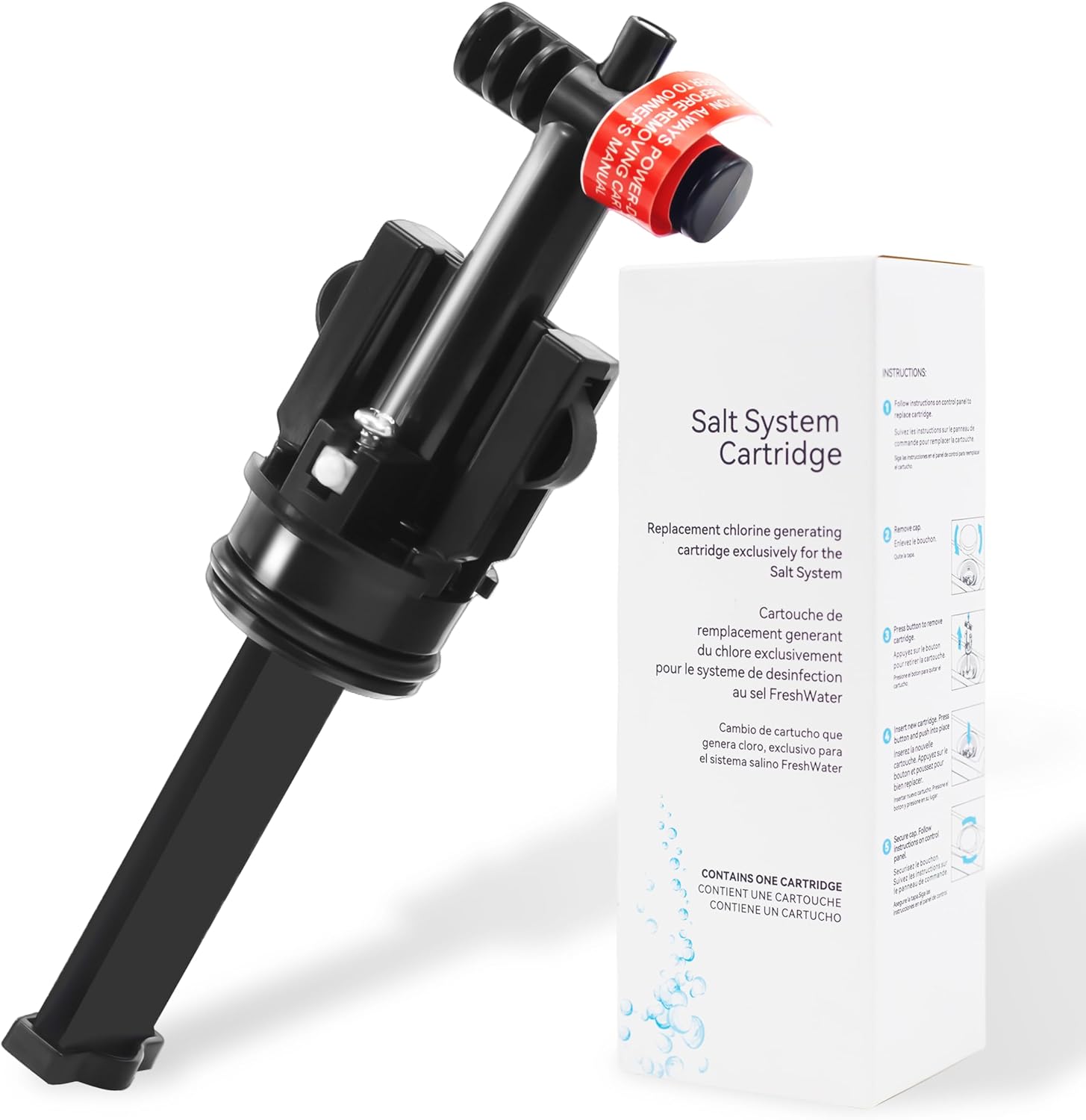 Amazon.com: KGOJOY Salt System Cartridge for Hot Tubs & Spas Compatible ...