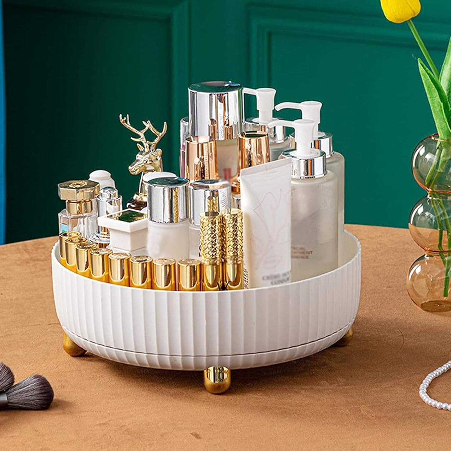 Makeup Organizer, 360 Degree Rotating Perfume Organizer, 10 Inches ...