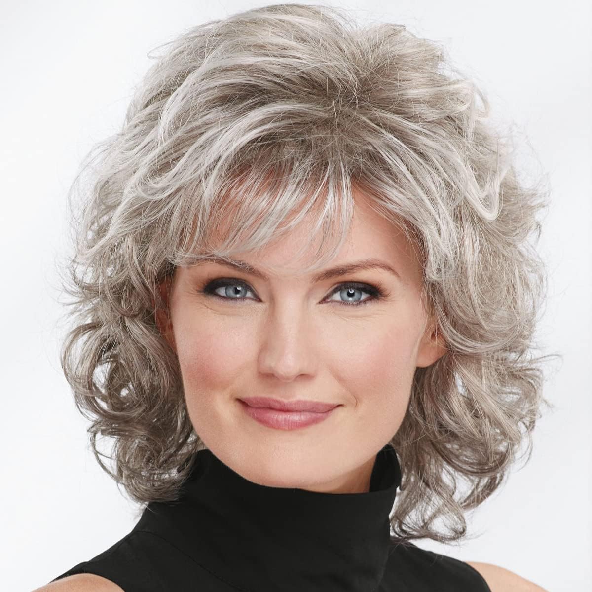 Amazon.com : Paula Young Cerese Wig Modern Shag Wig with Eyelash Bang ...