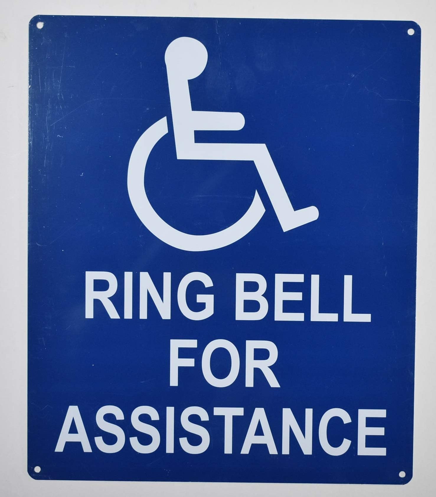 Amazon.com : Signs ByLITA Portrait Round Please Ring Bell for ...
