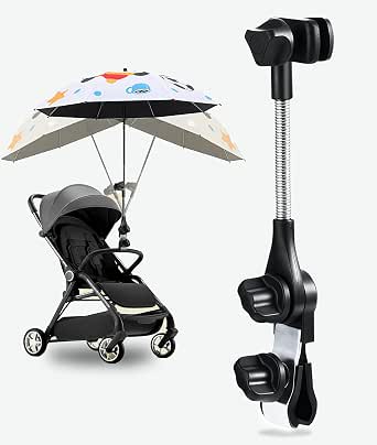Amazon.com: Universal 360° Adjustable Stroller Umbrella Attachment ...