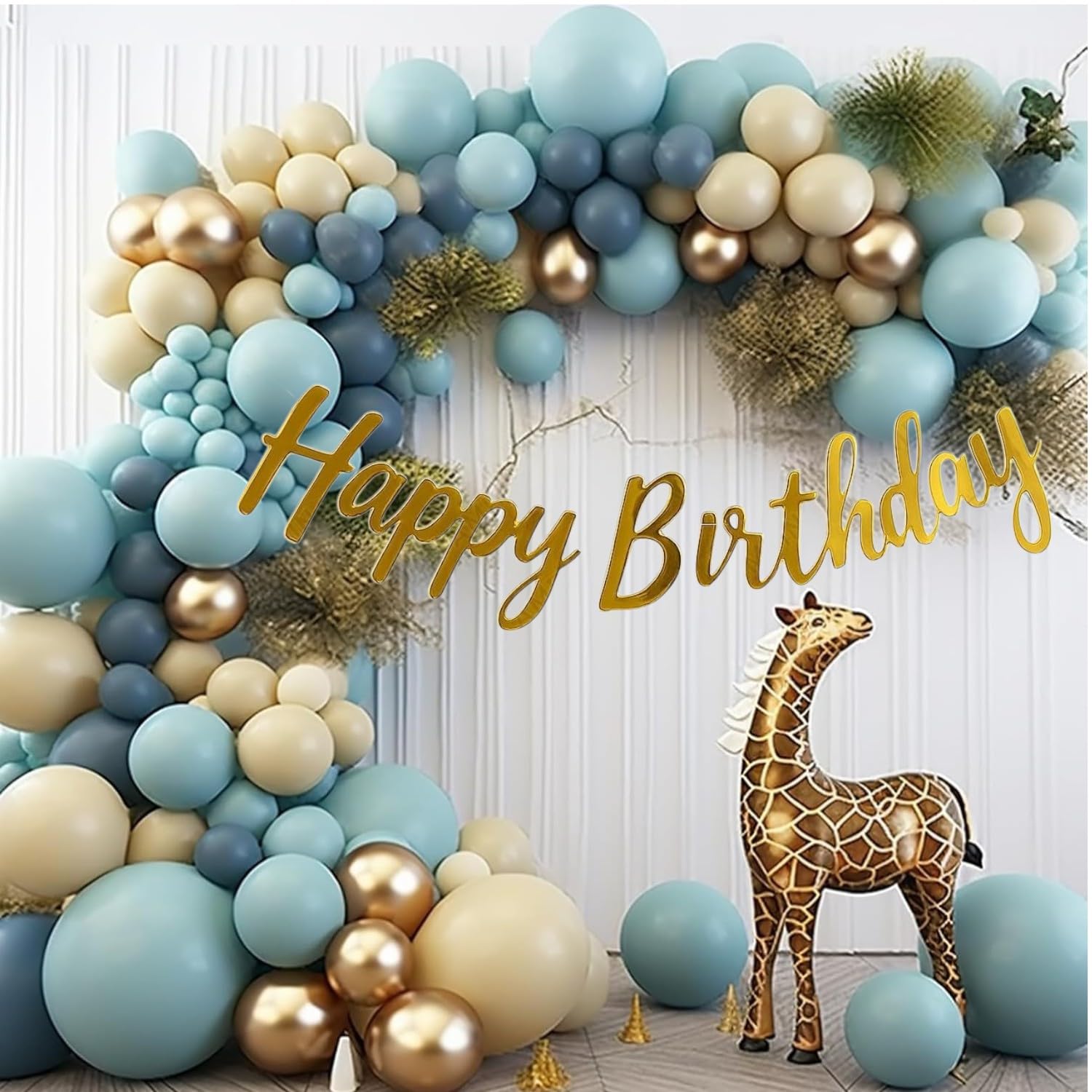 Toys Treasure We Deliver Smiles Happy Birthday Decoration Items 92Pcs ...