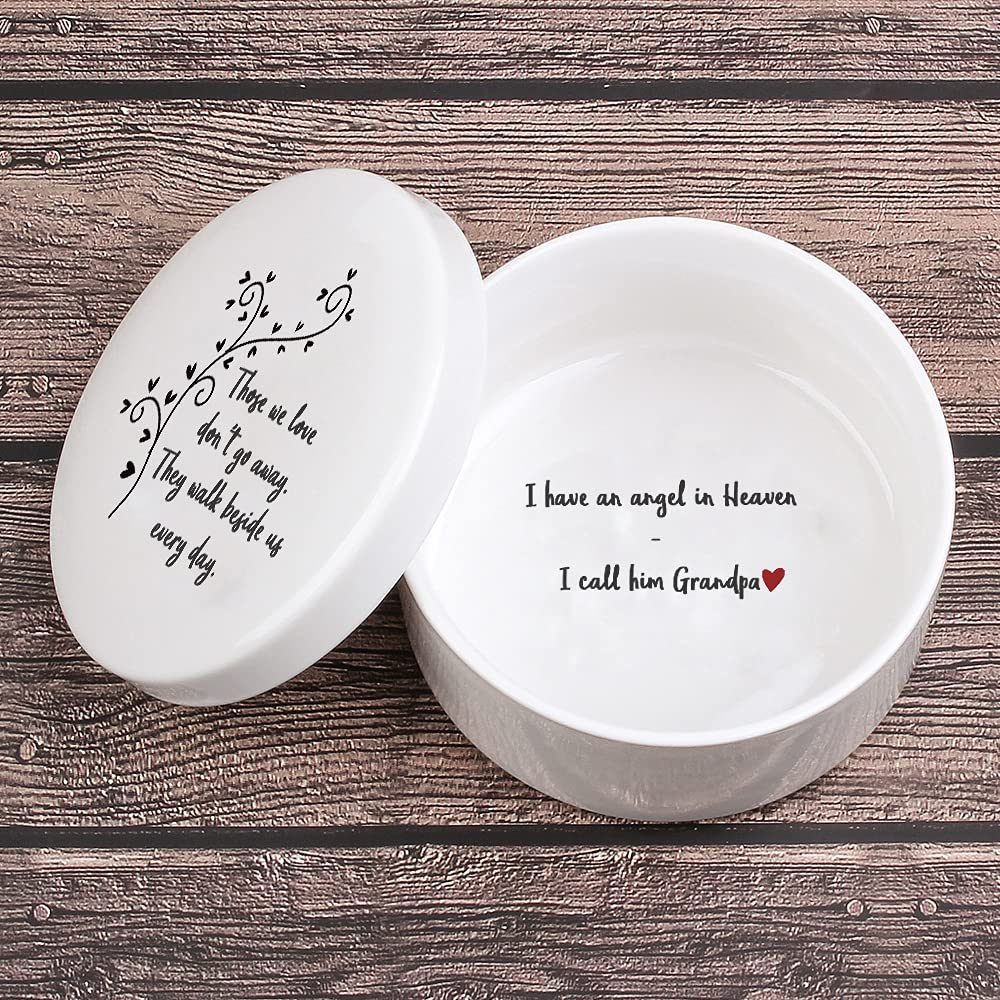 Amazon.com: Ceramic Keepsake in Memory of Grandpa, in Loving Memory of ...