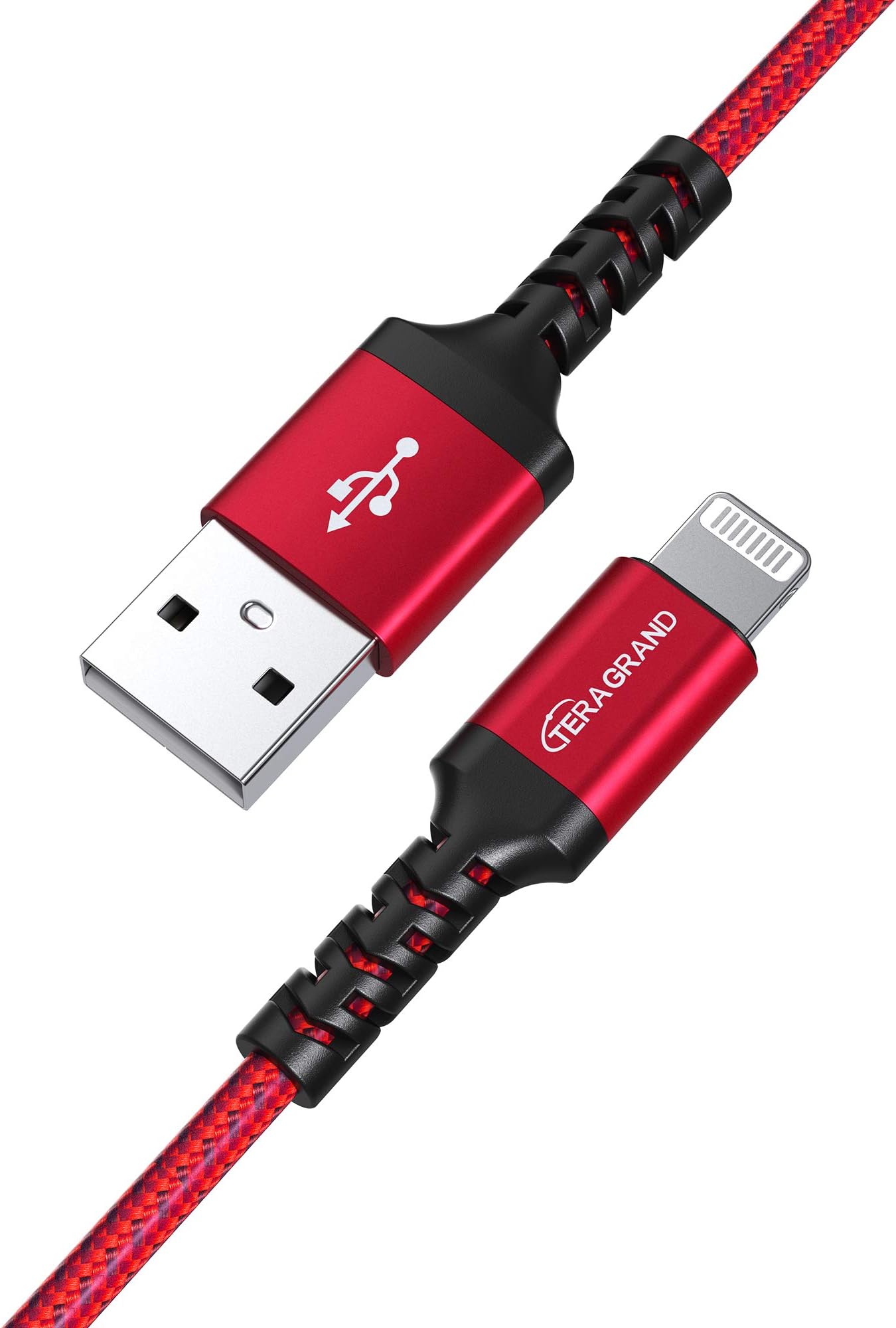 Amazon.com: JSAUX Apple MFi Certified Lightning Cable 4ft, iPhone ...