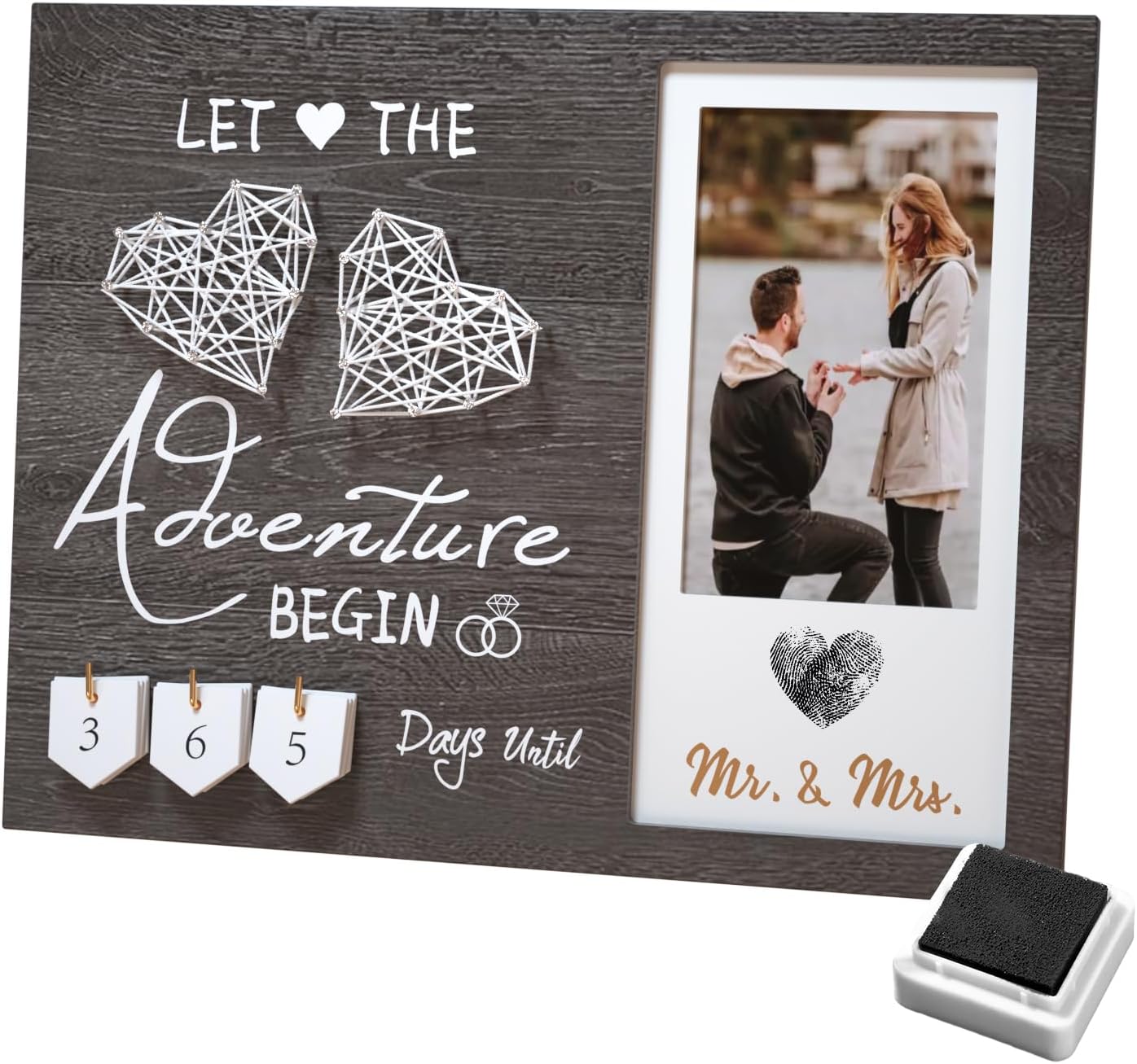 Amazon.com - Malden International Designs 3447-44 Wedding Countdown ...