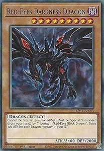 Amazon.com: Red-Eyes Darkness Dragon - LDS1-EN003 - Common - 1st Edition : Toys & Games