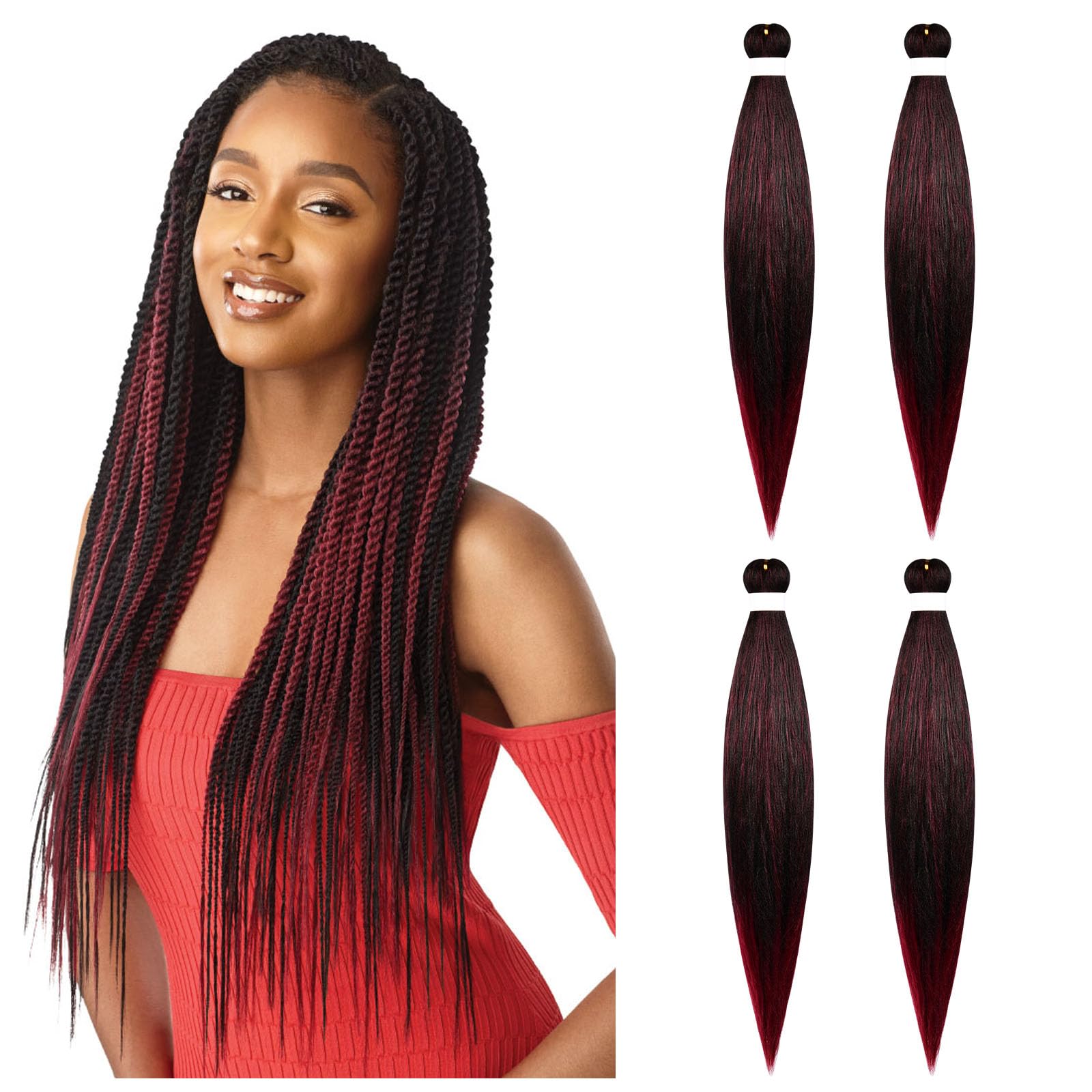 Box Braids Mit Marley Haar Ombre Braiding Hair Gray Jumbo Braiding