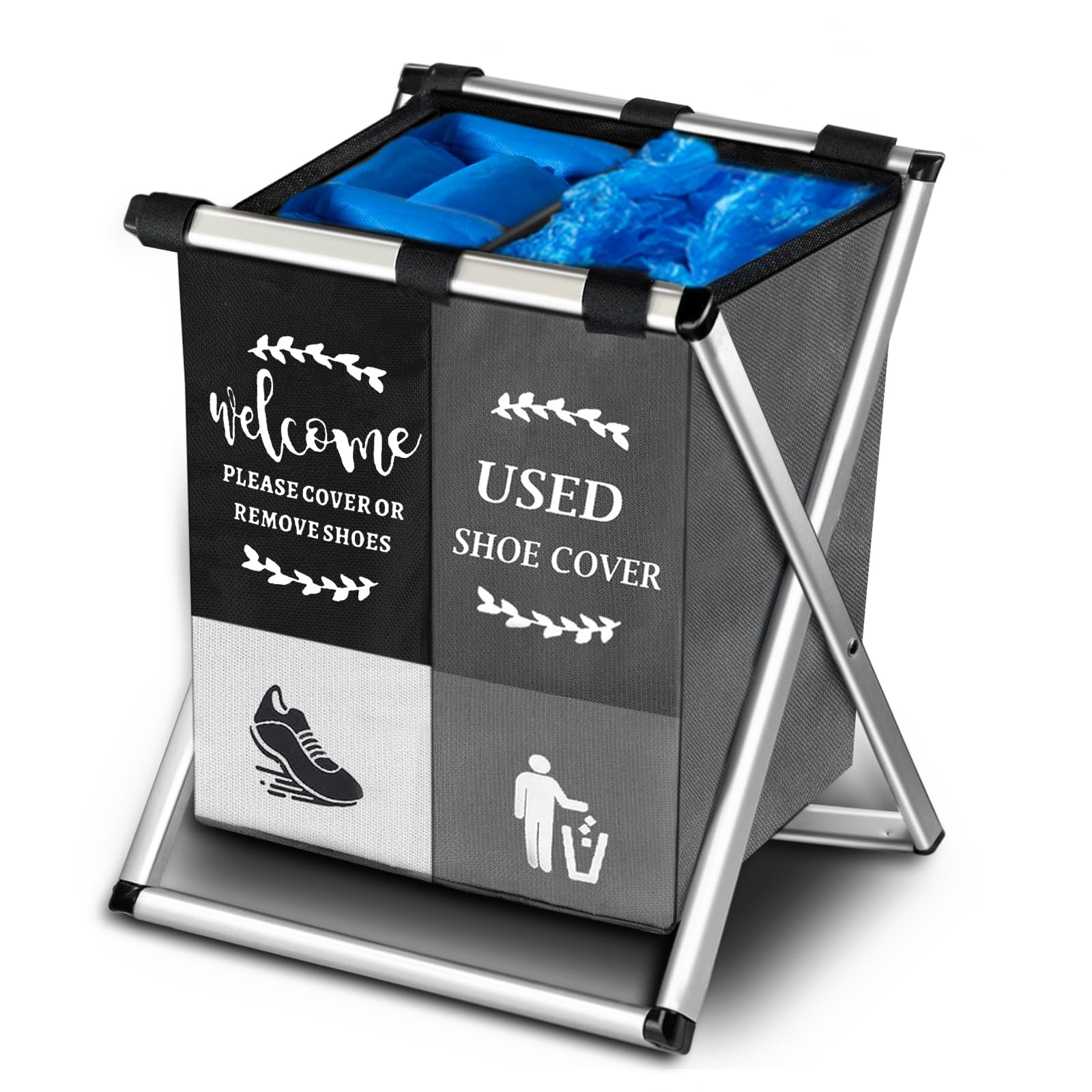 Snapklik.com : YJDayy Shoe Cover Dispenser Foldable Disposable Shoe ...