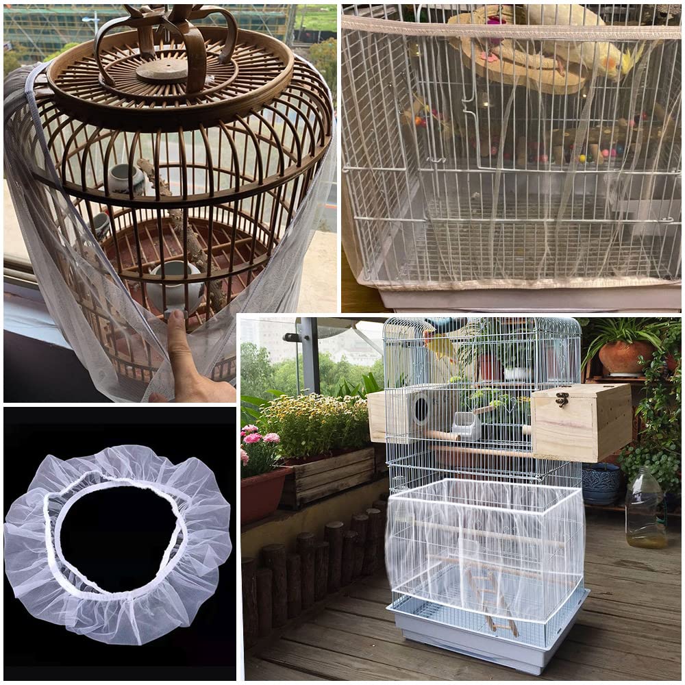 Bird Cage With Seed Catchernull