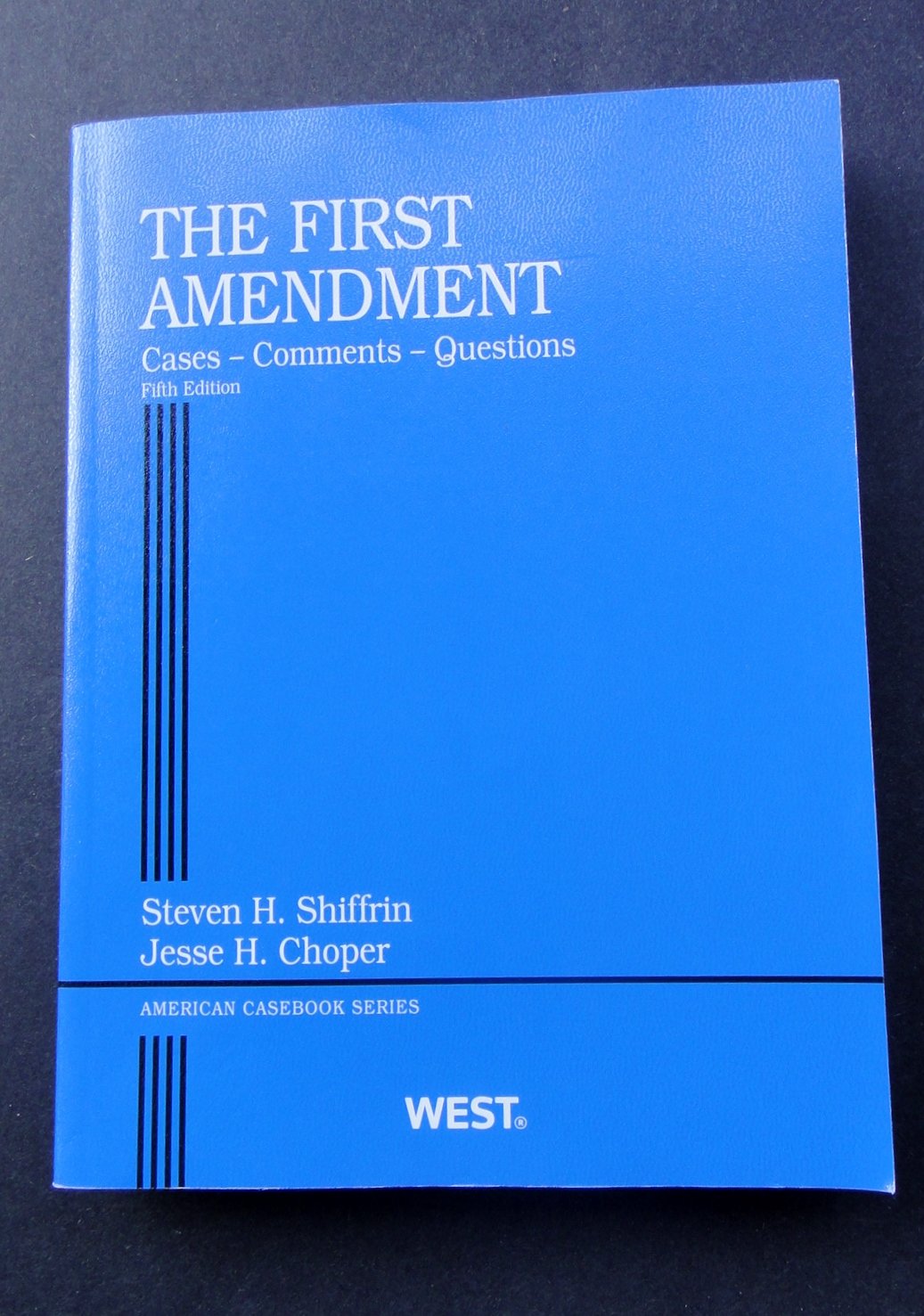 Amazon.com: The First Amendment (American Casebook Series ...