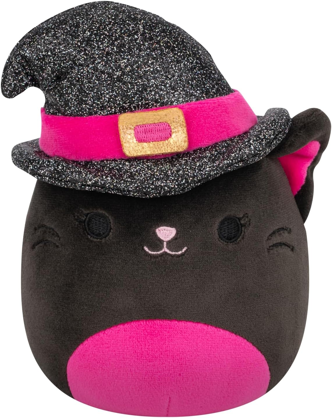 Squishmallows 7.5-Inch Catarina the Black Hat With Witch Cat Halloween ...