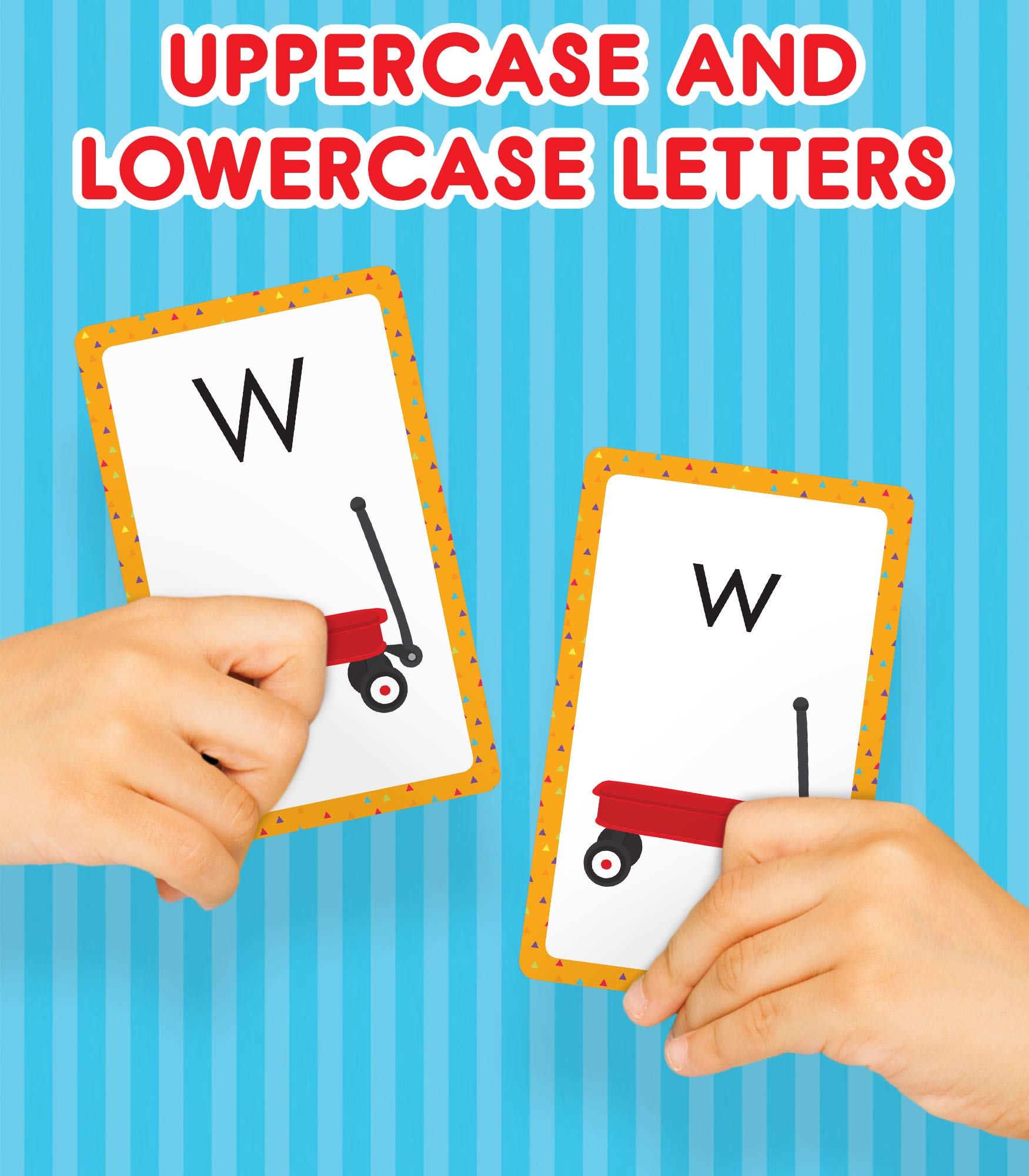 Carson Dellosa Alphabet Flash Cards Double Sided Uppercase And
