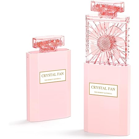 Amazon.com: Lady Handheld Fan, Rechargeable Small Personal Fan with 3 ...