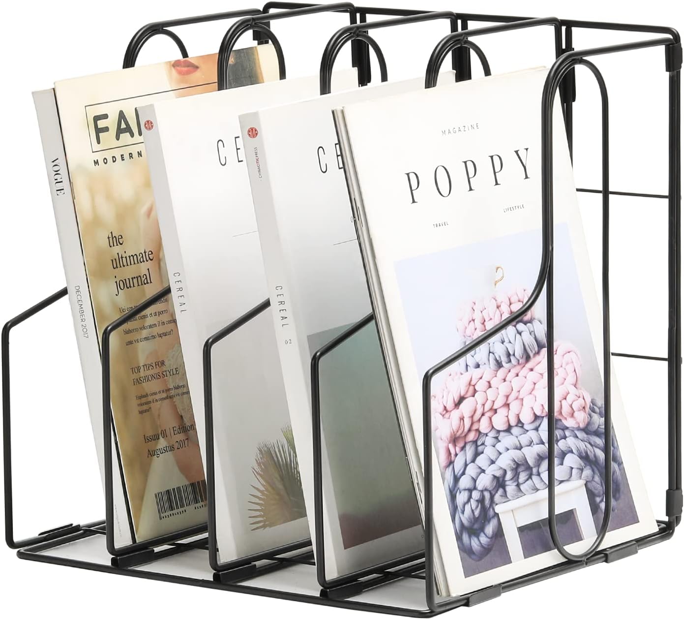 Amazon.com: EasyPAG Desk Organizers Metal Desk Magazine File Holder ...