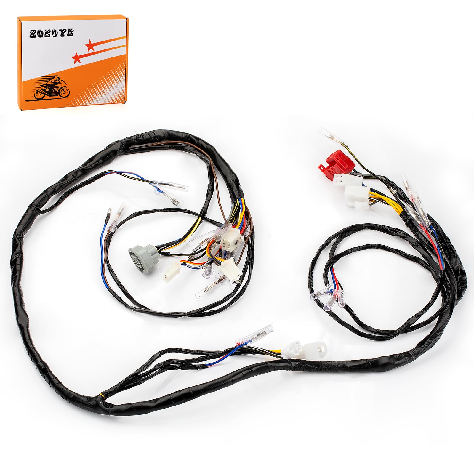 Amazon.com: Main Wiring Harness Assembly for Kawasaki Bayou 220 KLF220 ...