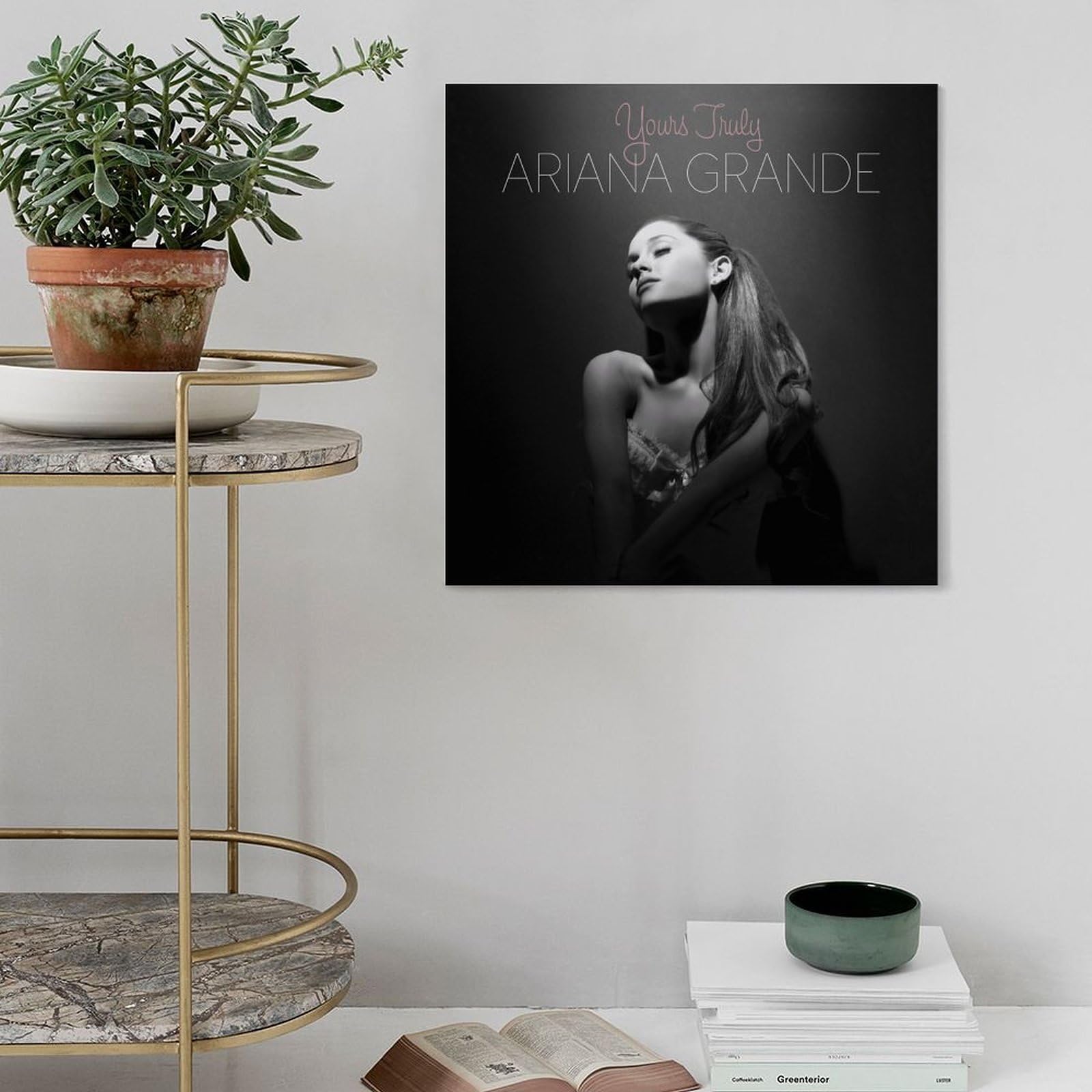 Ariana Grande Yours Truly Album Cover Wallpaper