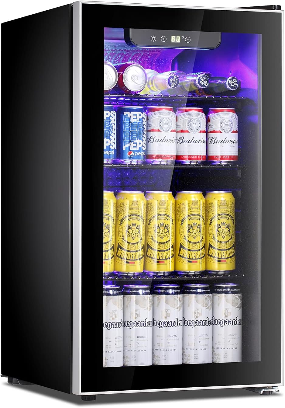 Amazon.com: KUPPET 62-Can Beverage Cooler and Refrigerator, Small Mini ...