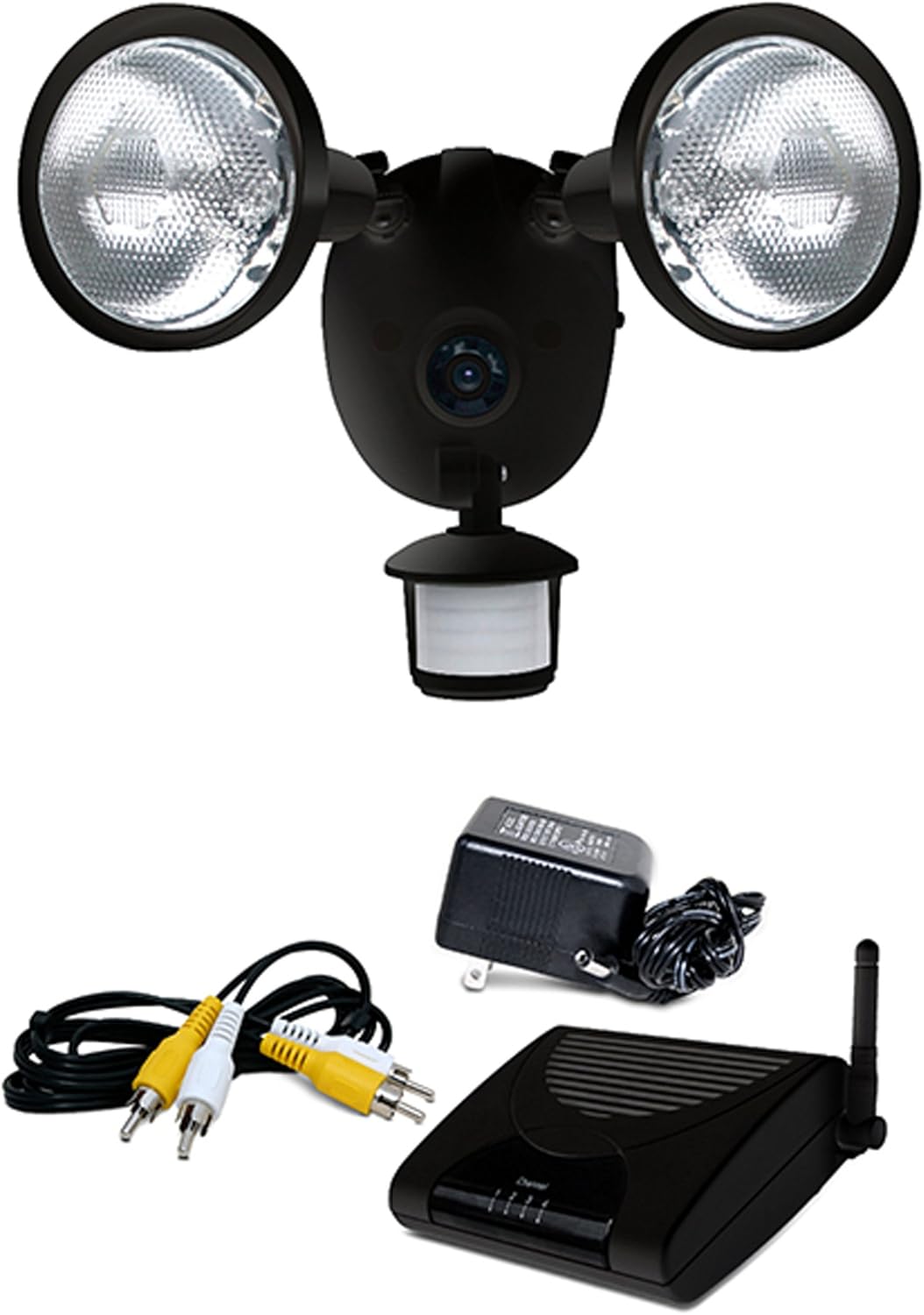 Amazon.com: First Alert F-238B Motion Light Par38 with Camera, Black ...