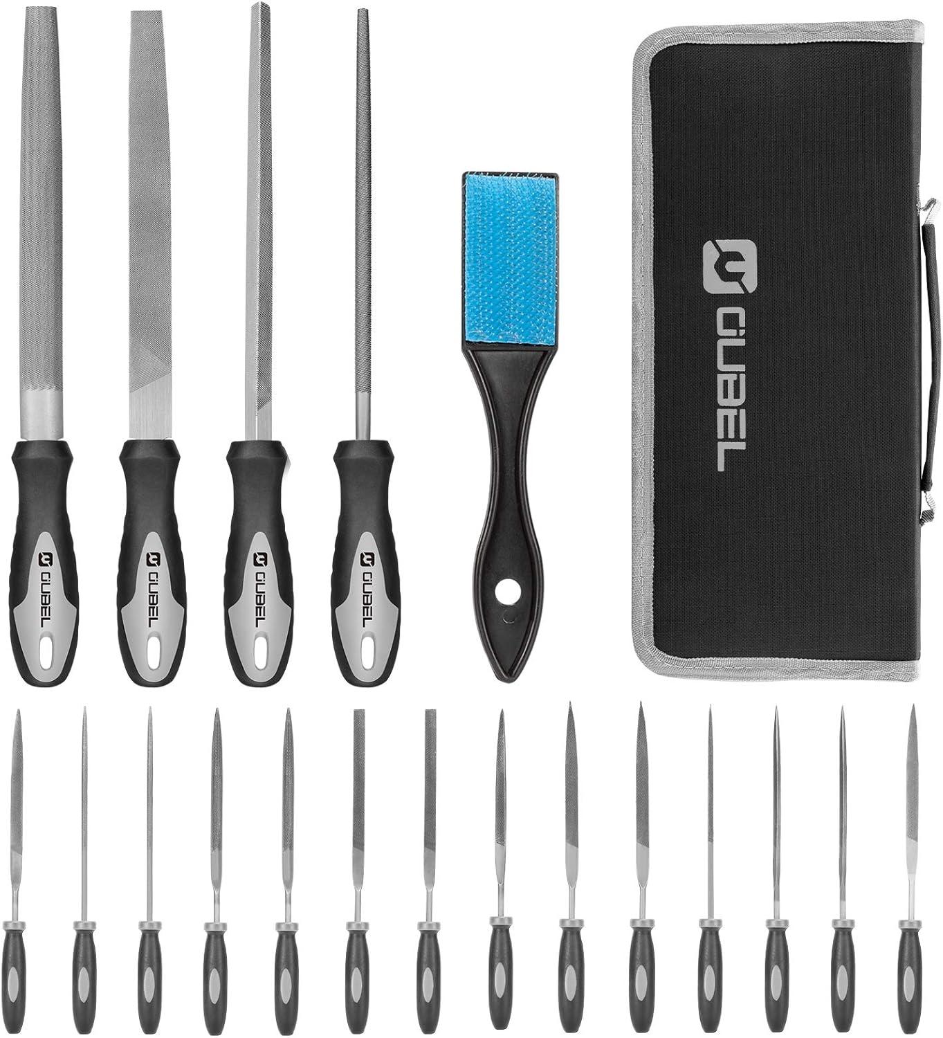 OUBEL Feilen Set 19-teilige, Feilensatz aus Hochwertigem, Geschmiedetem ...