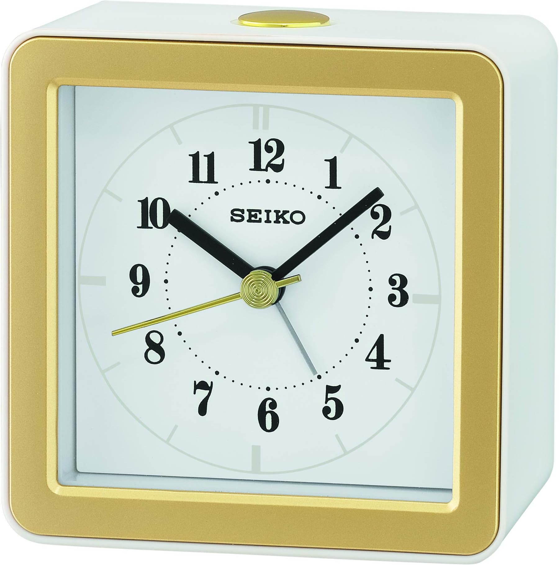 Amazon.com: Seiko KR888S Seiko Alarm Clock, Automatic Illumination ...