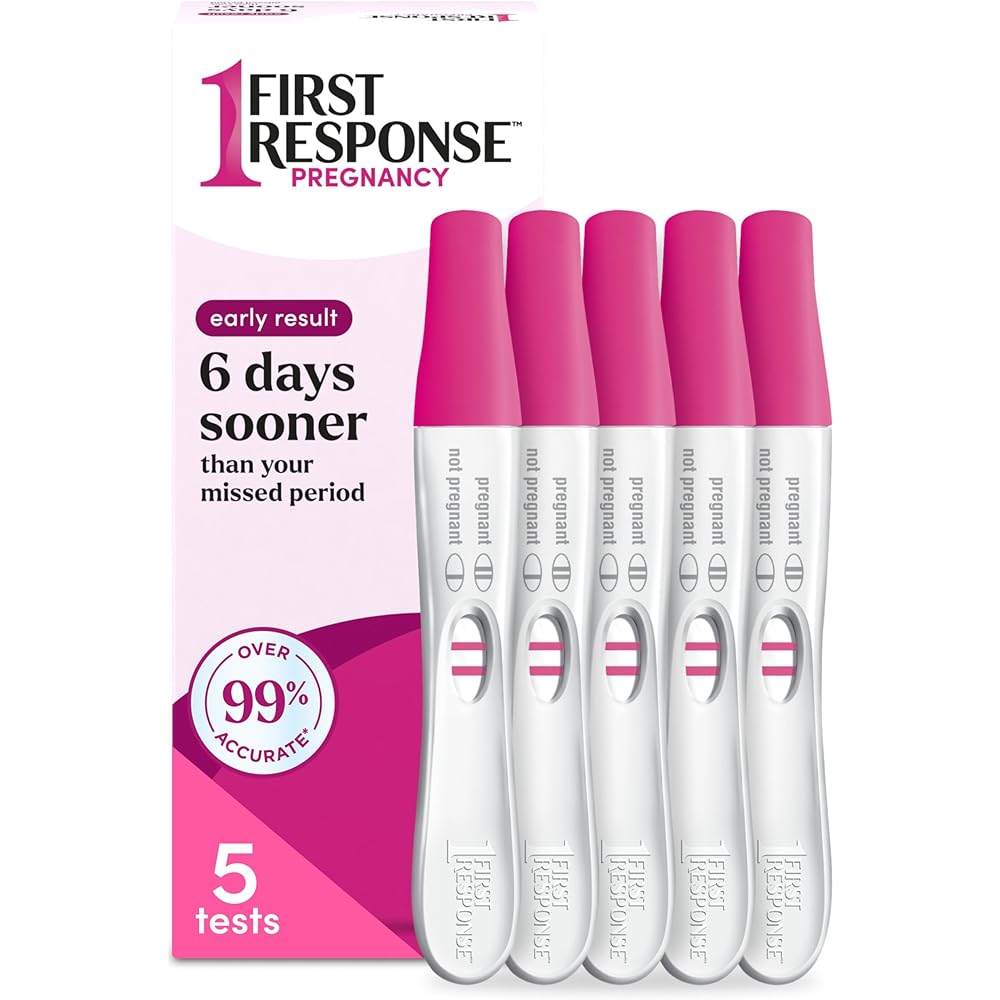 $5/mo - Finance First Response Early Result Pregnancy Test, 5 Count ...