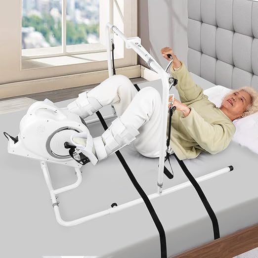Amazon.com: Bed Exercise Equipment for Elderly - with Electric Pedal ...
