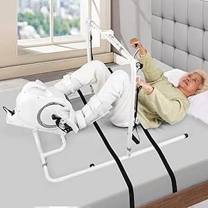 Caredear Bed Exercise Equipment for Elderly - with Electric Pedal ...