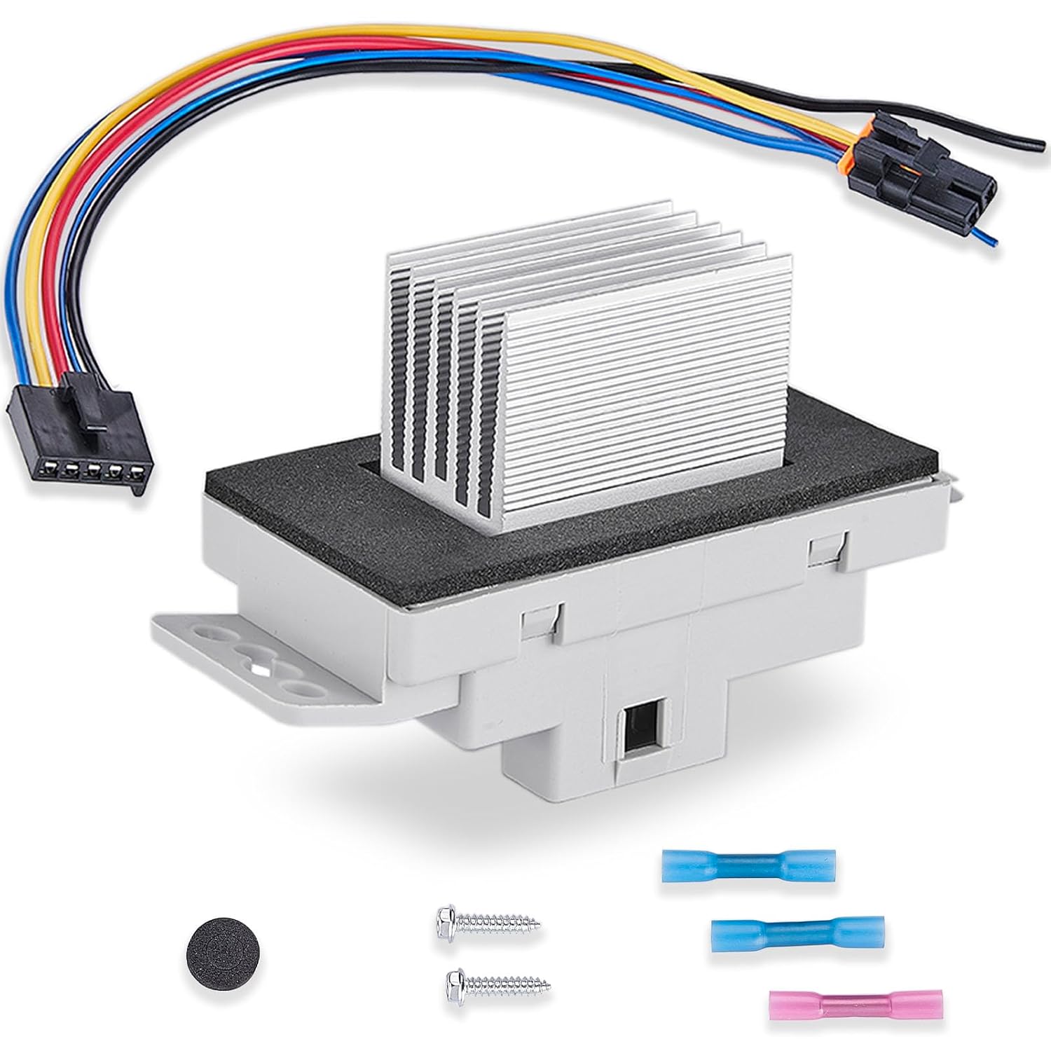 Amazon.com: HVAC Blower Motor Resistor Complete Kit with Harness ...