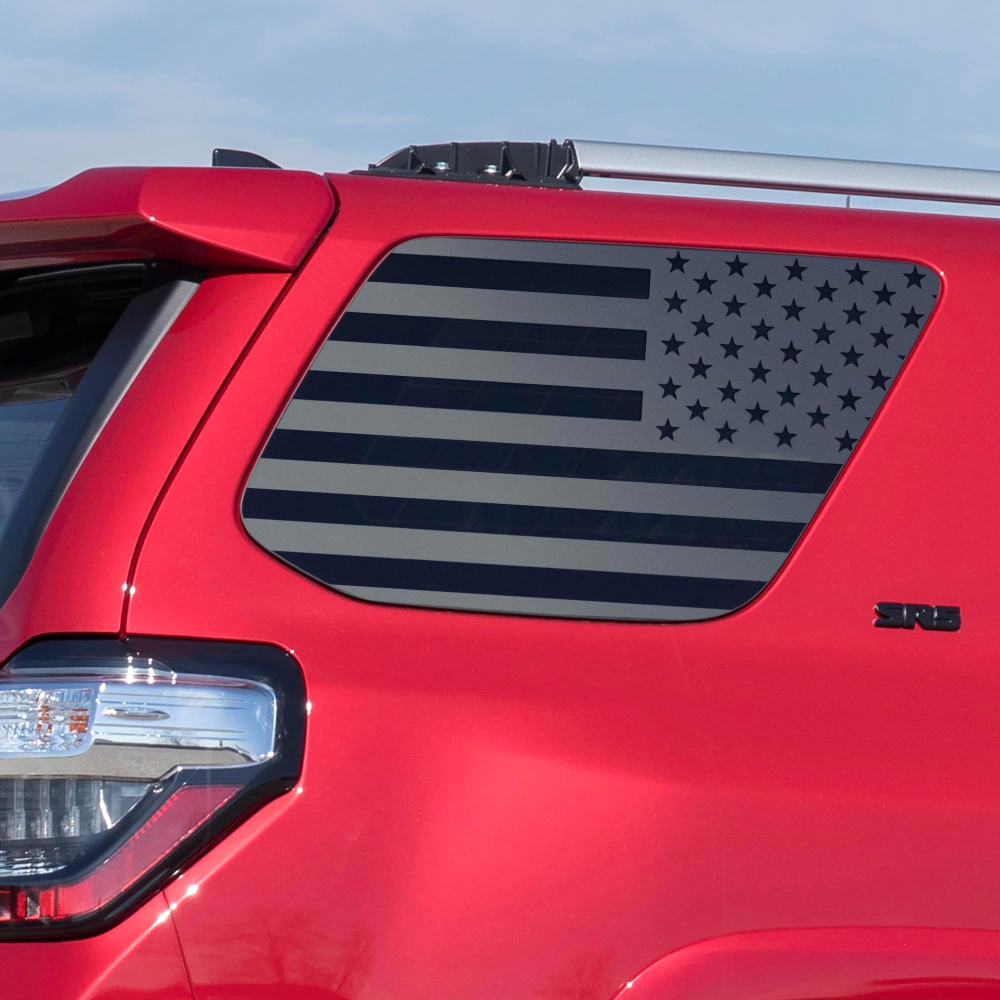 Amazon.com: FUTLU Rear Window American Flag Decals,Universal USA Flag ...