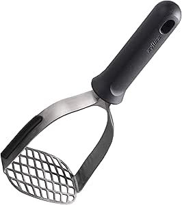 Zyliss Potato Masher, Robust Stainless Steel with Sustainable Wheat ...